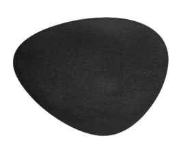 Mantel Individual Oval Granulado 45x35 cm